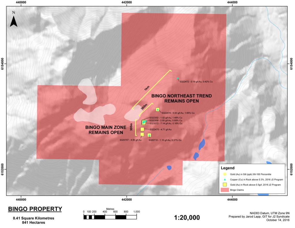 Bingo-Map – Goliath Resources Limited TSX-V: GOT