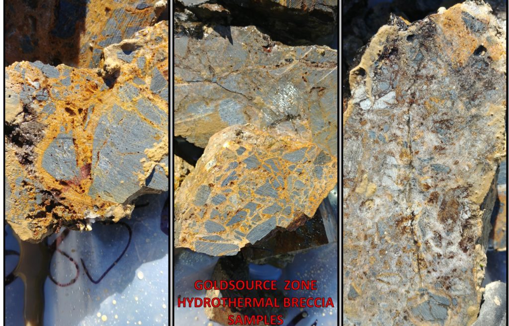 BRECCIA SAMPLE GOLDSOURCE – Goliath Resources Limited TSX-V: GOT