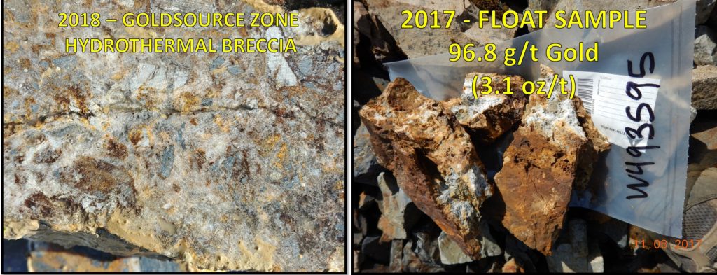 GOLDSOURCE SAMPLES – Goliath Resources Limited TSX-V: GOT